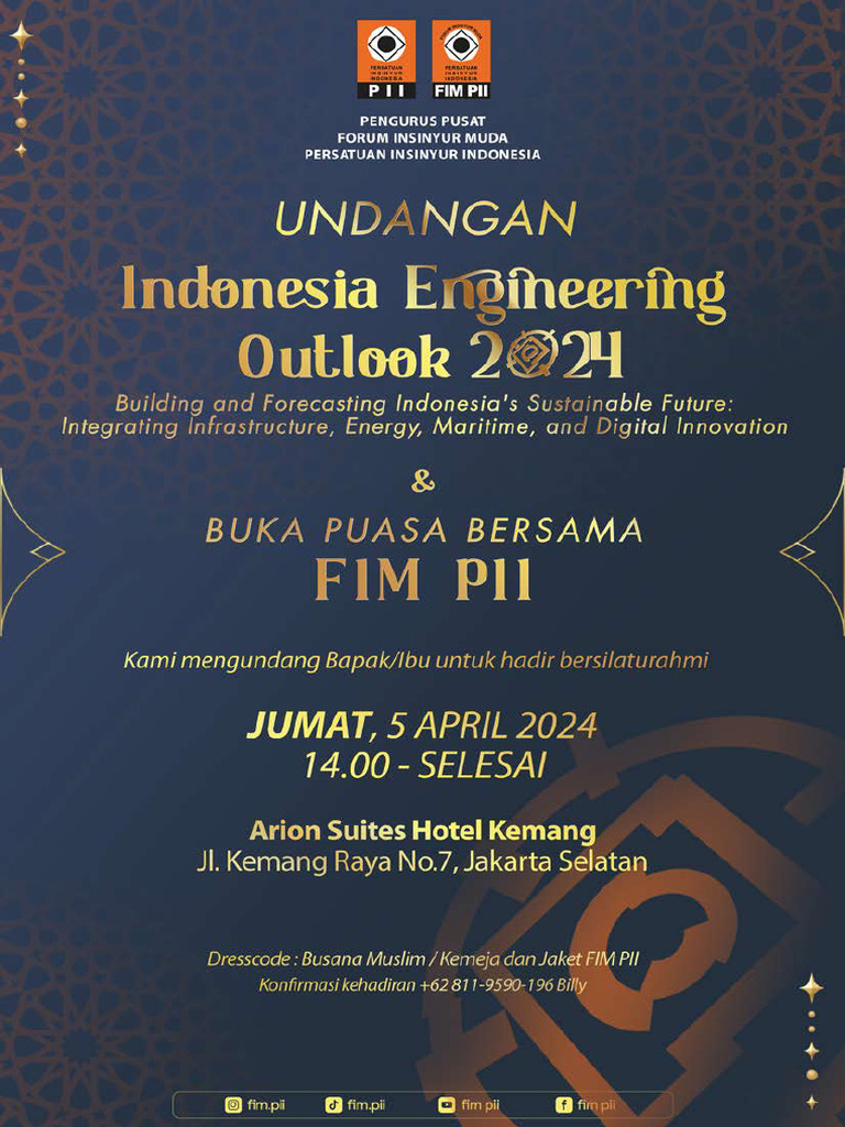 FIM PII Undangan JUMAT | PDF