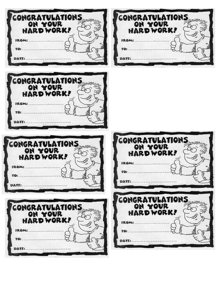 Congratulations Card | PDF