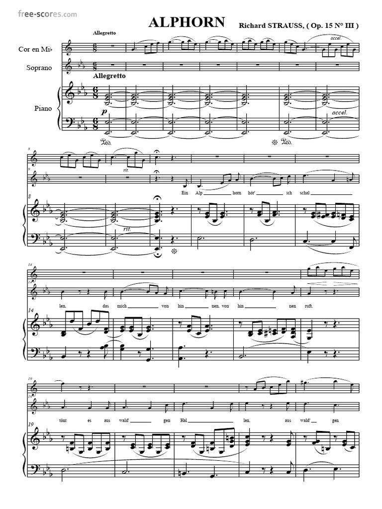 Alphorn Strauss | PDF