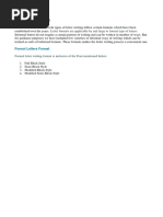 Standard Naval Letter Template USMC | PDF | Text | Writing