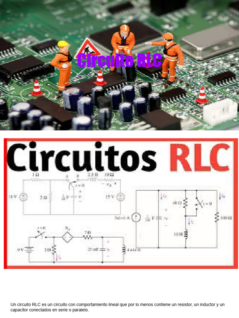 Circuito RLC Grupo 1 | PDF | Inductor | Red eléctrica