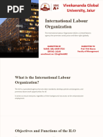 ILO Organizational Chart Overview | PDF | International Labour ...