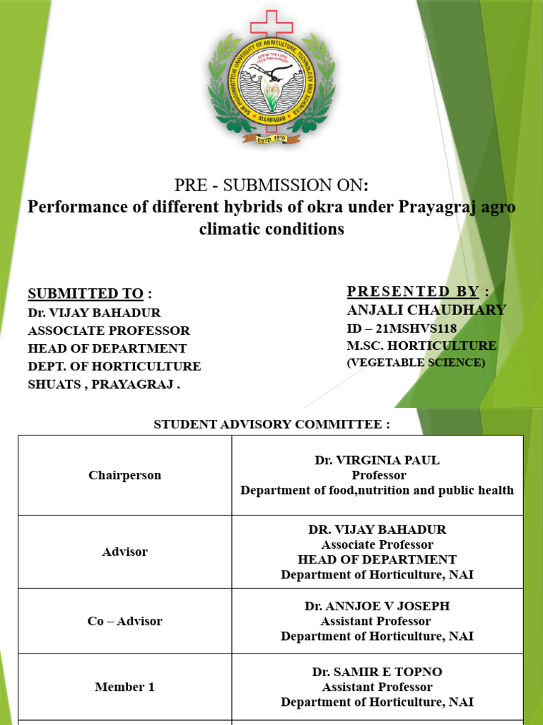 Pre PPT of Anjali Chaudhary | PDF | Botany | Plants