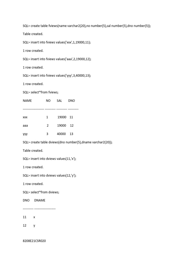 4 Exp 20 | PDF | Information Retrieval | Sql