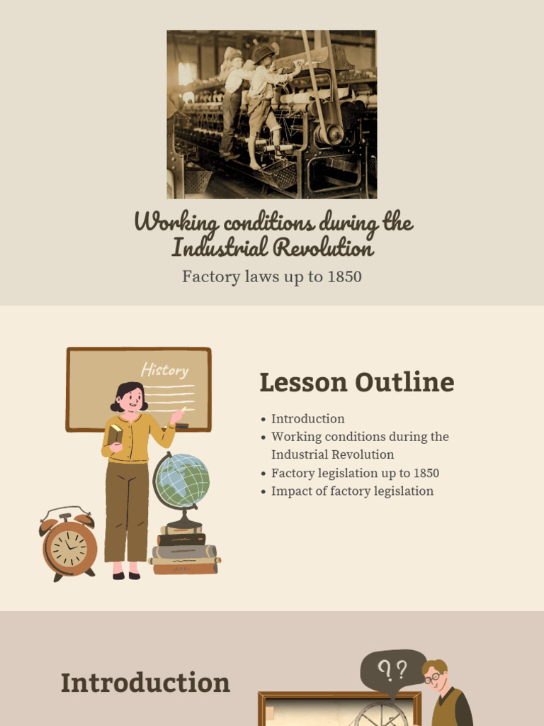 Working Conditions During The Industrial Revolution - 20240501 - 102432 ...