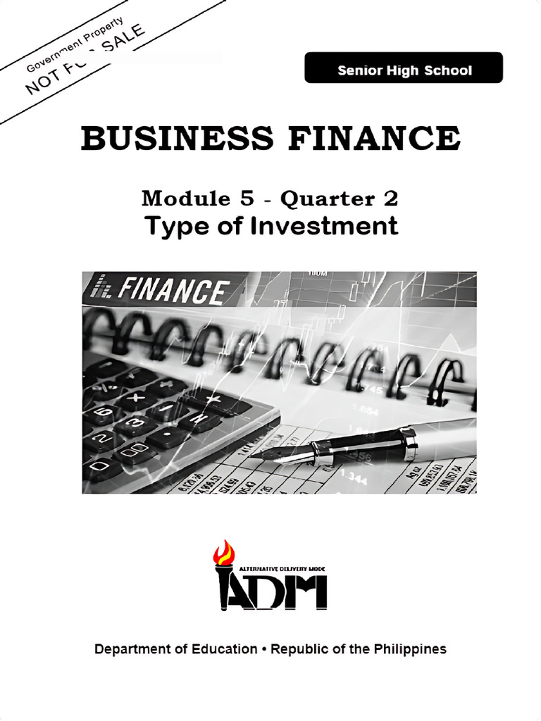 Business Finance Module 5 | PDF