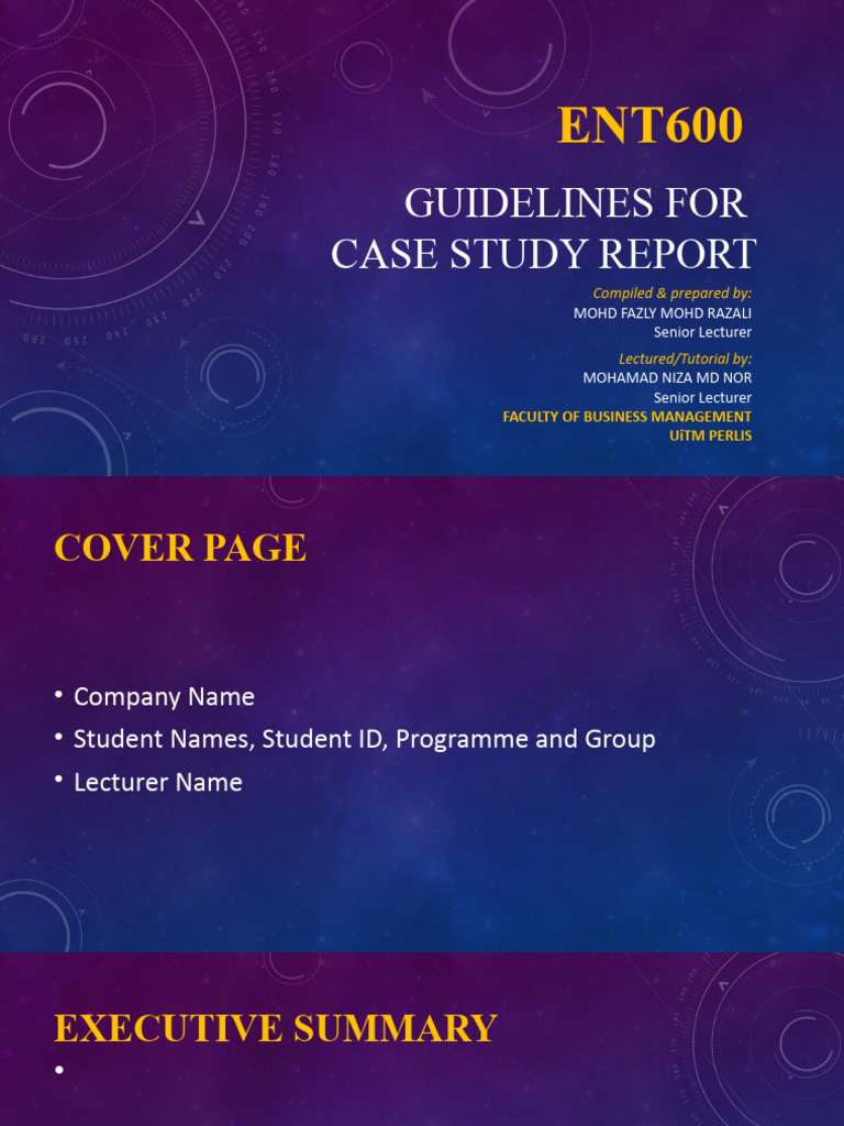 Notes Case Study Ent600 2022 | PDF | Swot Analysis | Innovation