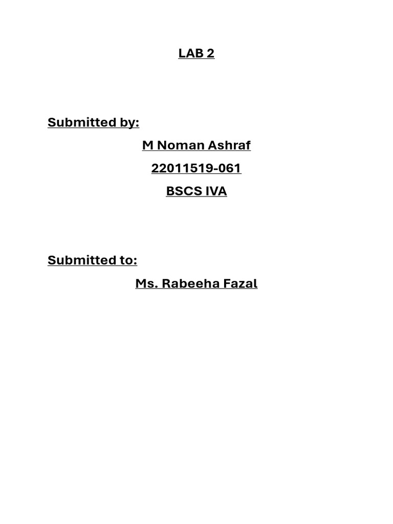 Lab 2 | Download Free PDF | Databases | Microsoft Sql Server