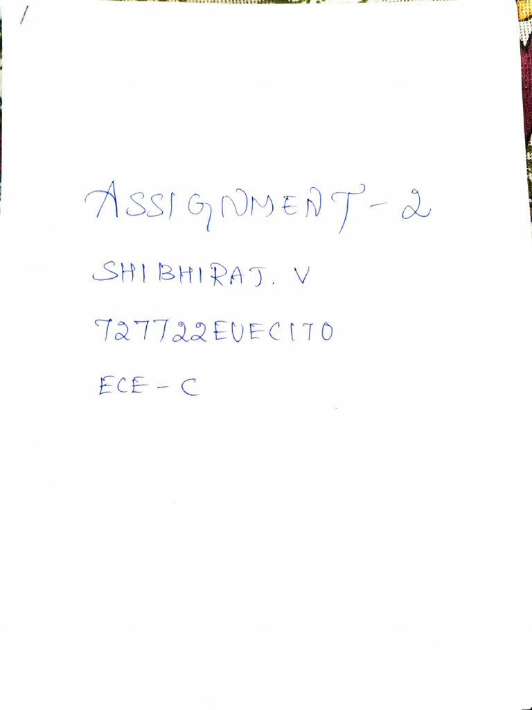 AOA Assignment 2 | PDF | Algorithms And Data Structures AOA Assignment 2 | PDF | Algorithms And Data Structures