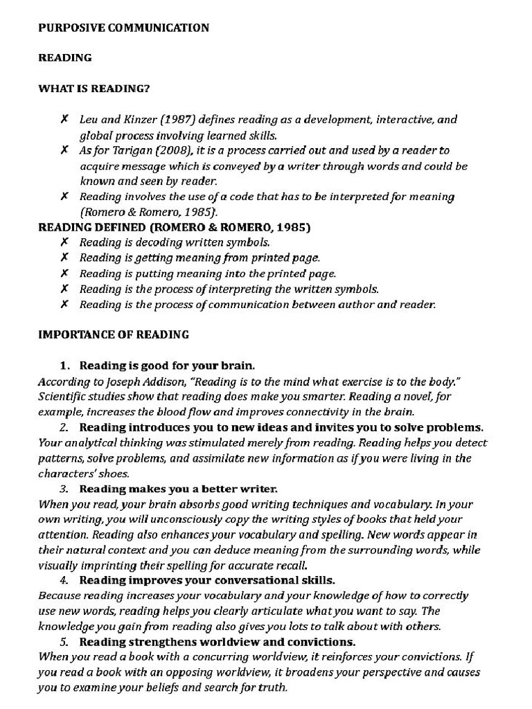 READING | PDF