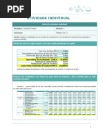 Excel Valuation FGV Atividade Individual Com Perguntas | PDF | Lucro ...