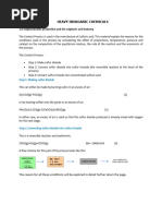 Overview of the Contact Process | PDF | Sulfuric Acid | Chemical Elements