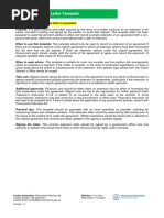 Garden Leave Letter Template | PDF | Finance & Money Management