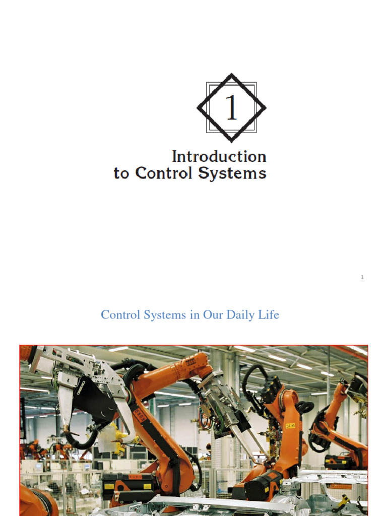 01 Introduction Examples | PDF | Control Theory | Feedback