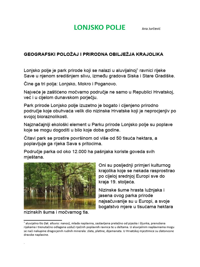 Lonjsko Polje | PDF