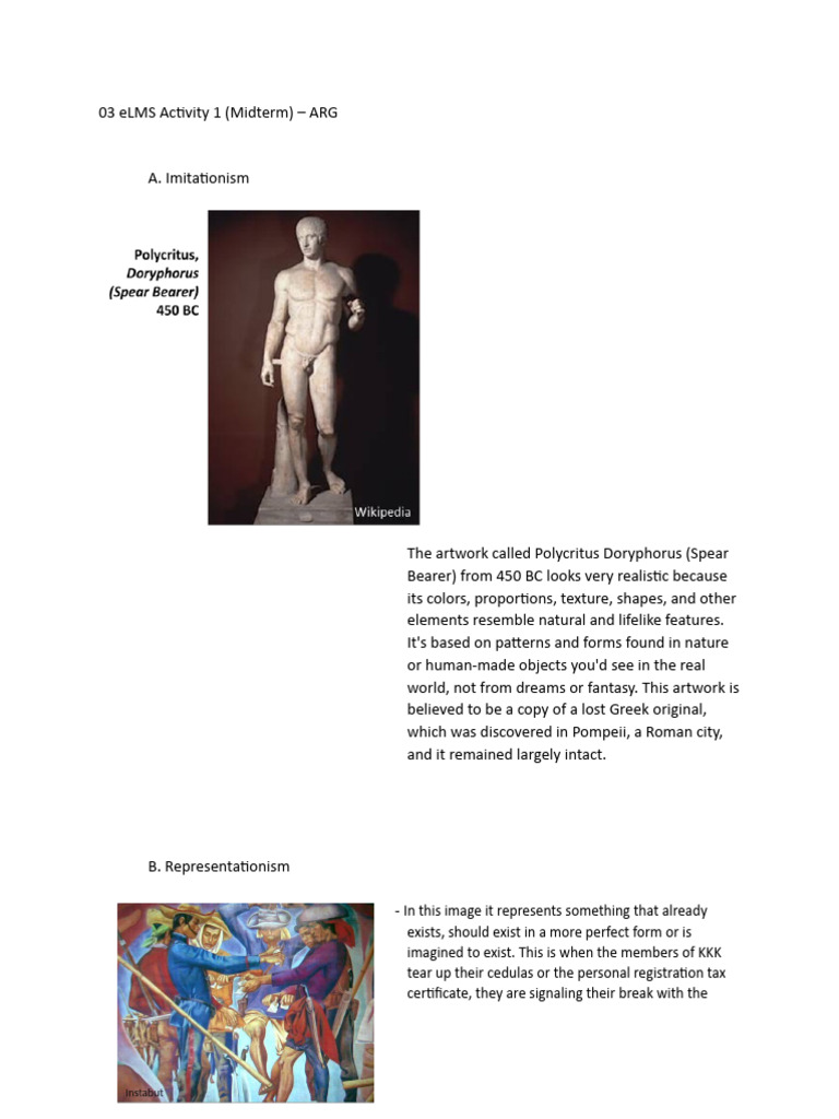 ARR App 03 eLMS Activity 1 | PDF