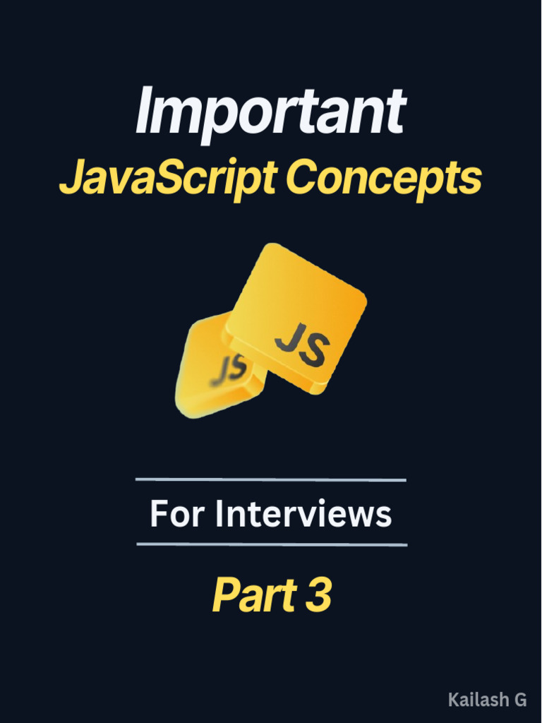 Important Javascript Concepts Part3 Pdf Java Script Callback Computer Programming