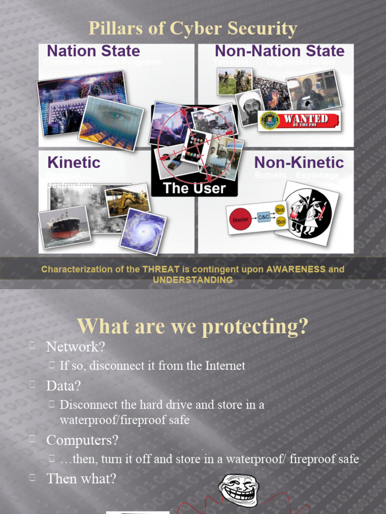 02 Pillars of CyberSecurity | PDF | Security | Computer Security