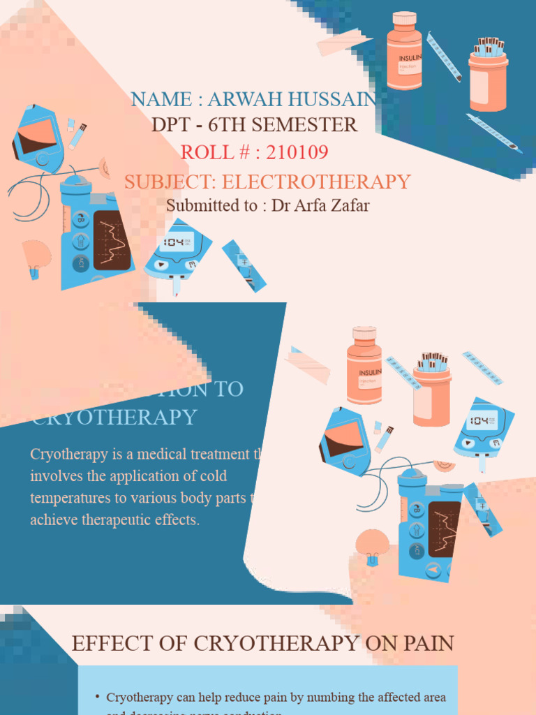 Cryotherapy and Its Effectrs. | PDF | Clinical Medicine | Medical ...