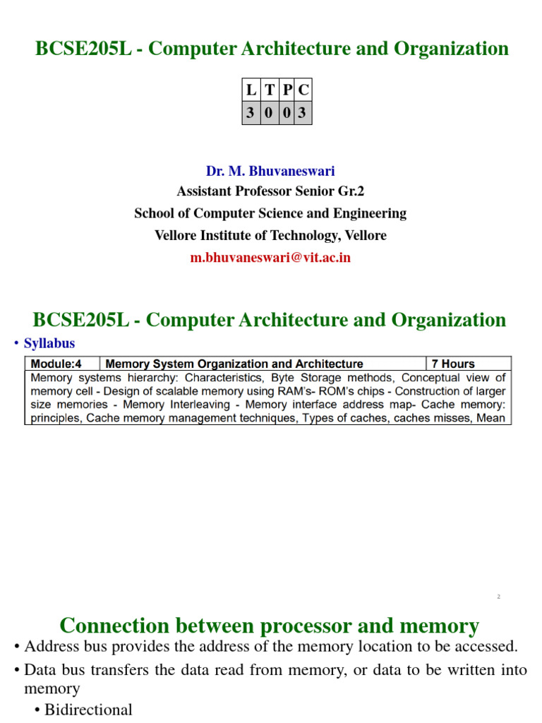 17-Memory Interleaving, Memory Interface Address Map-02-03-2023 | PDF ... 17-Memory Interleaving, Memory Interface Address Map-02-03-2023 | PDF ...