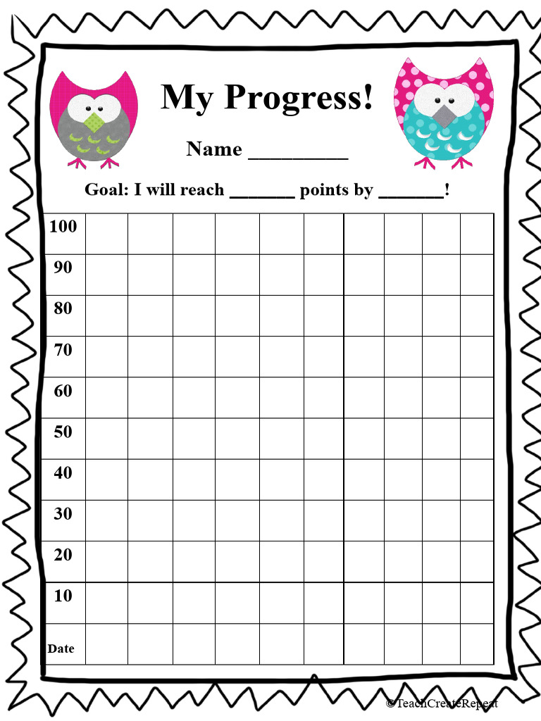 Progress Tracking Goal Template | PDF