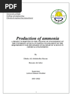 Ammonia Flowsheet | PDF