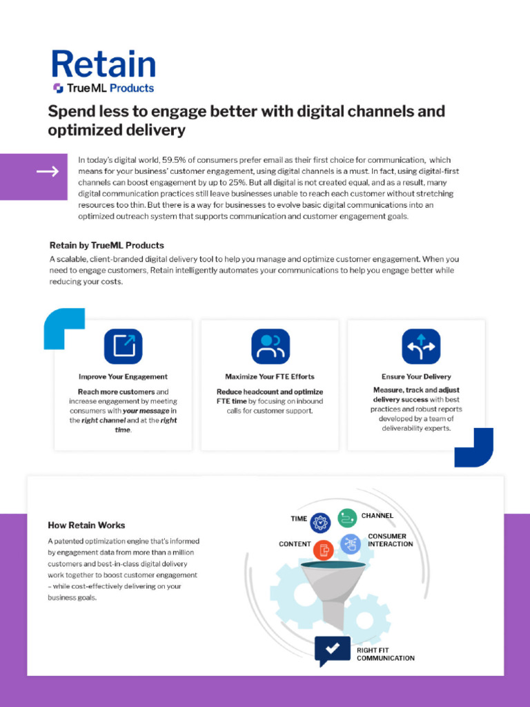 NEW TML Retain Twopager - Engagement | PDF