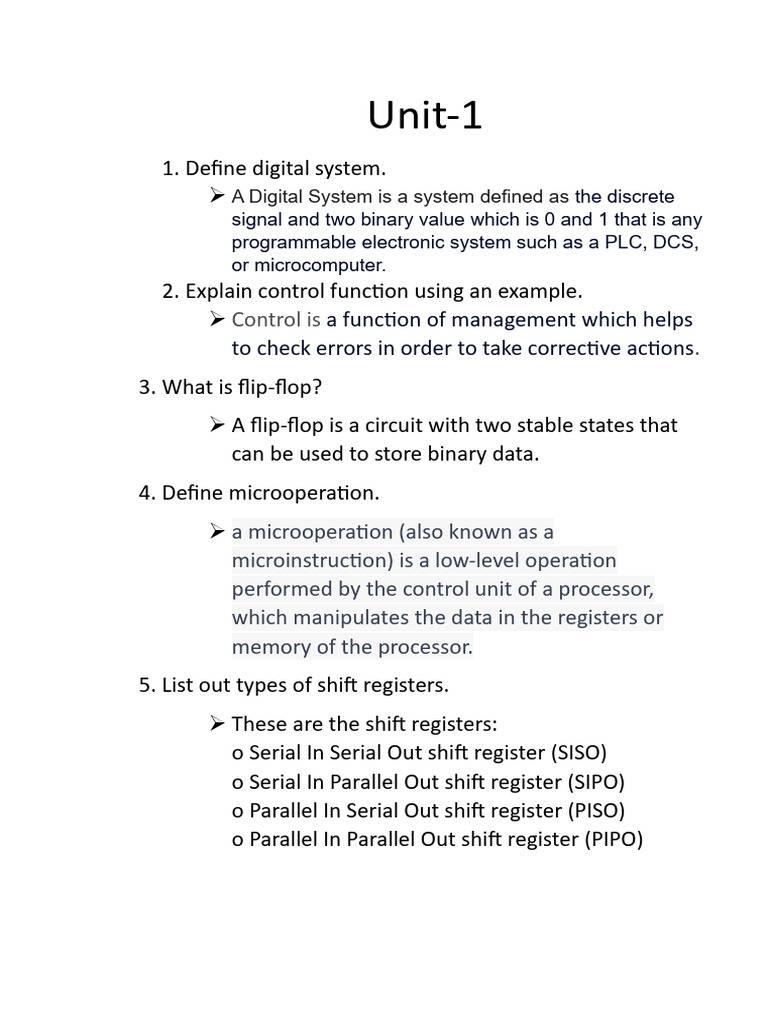 CSO Handbook Questions Answers For Exam | PDF | Computer Data Storage | Random Access Memory