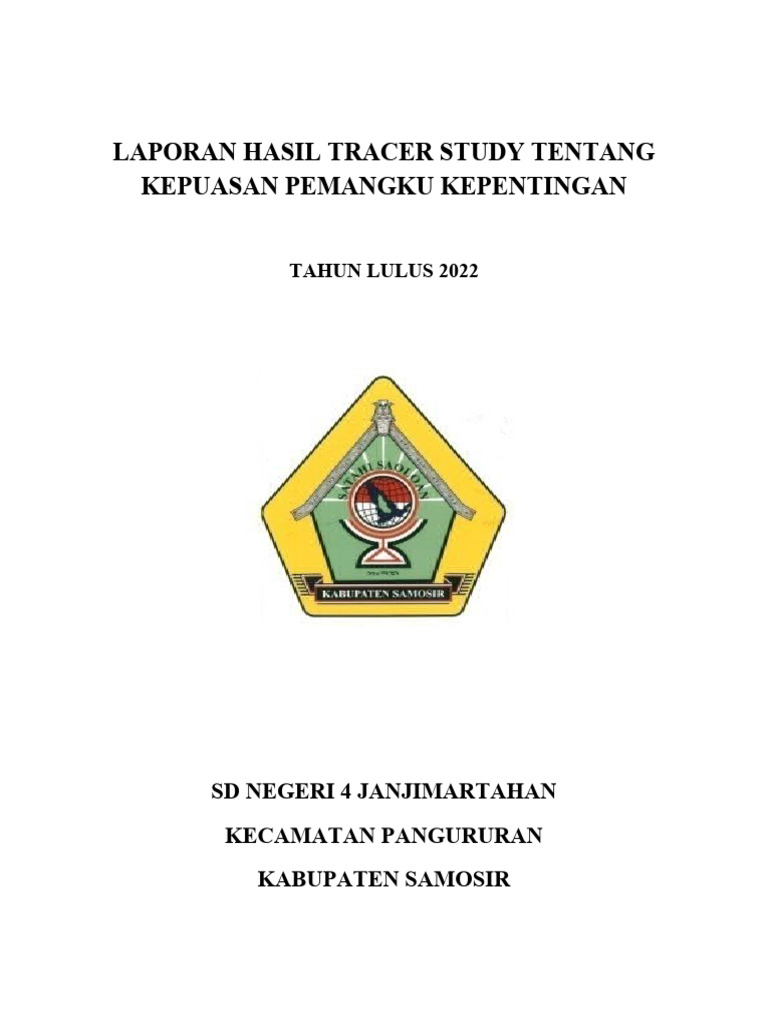 9 - Laporan Hasil Tracer Study | PDF