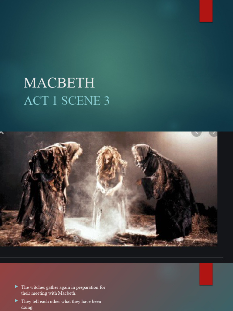 Macbeth Act 1 Scene 3 Summary | PDF | Macbeth | Shakespearean Tragedies