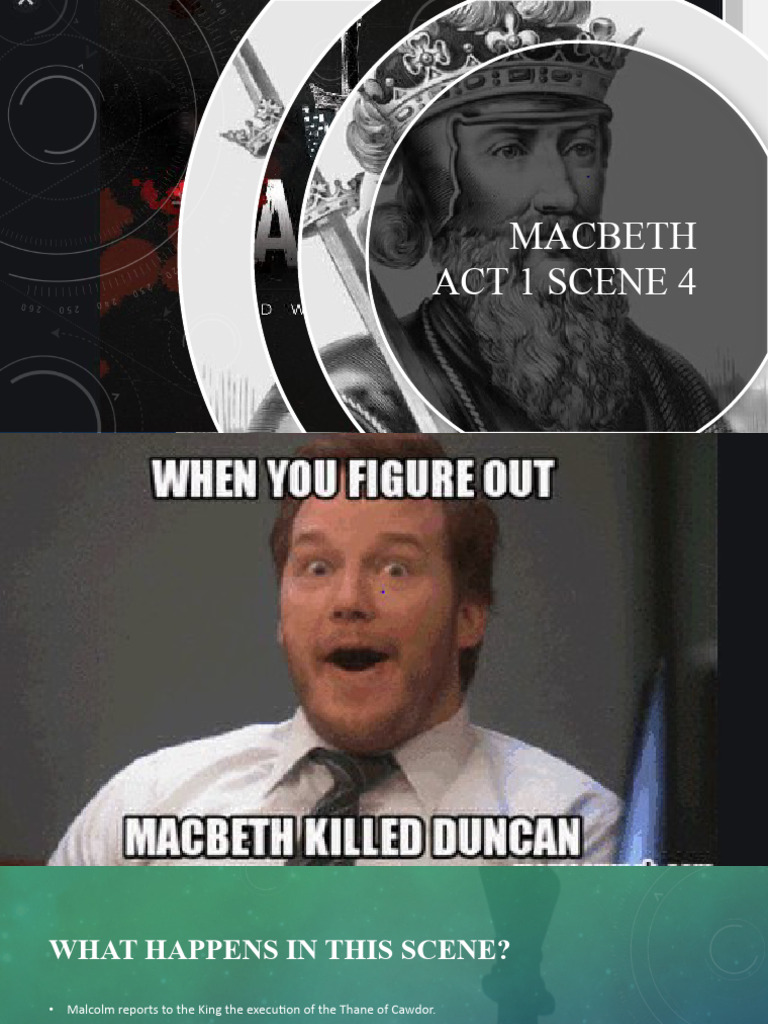 Macbeth Act 1 Scene 4 | PDF | Macbeth