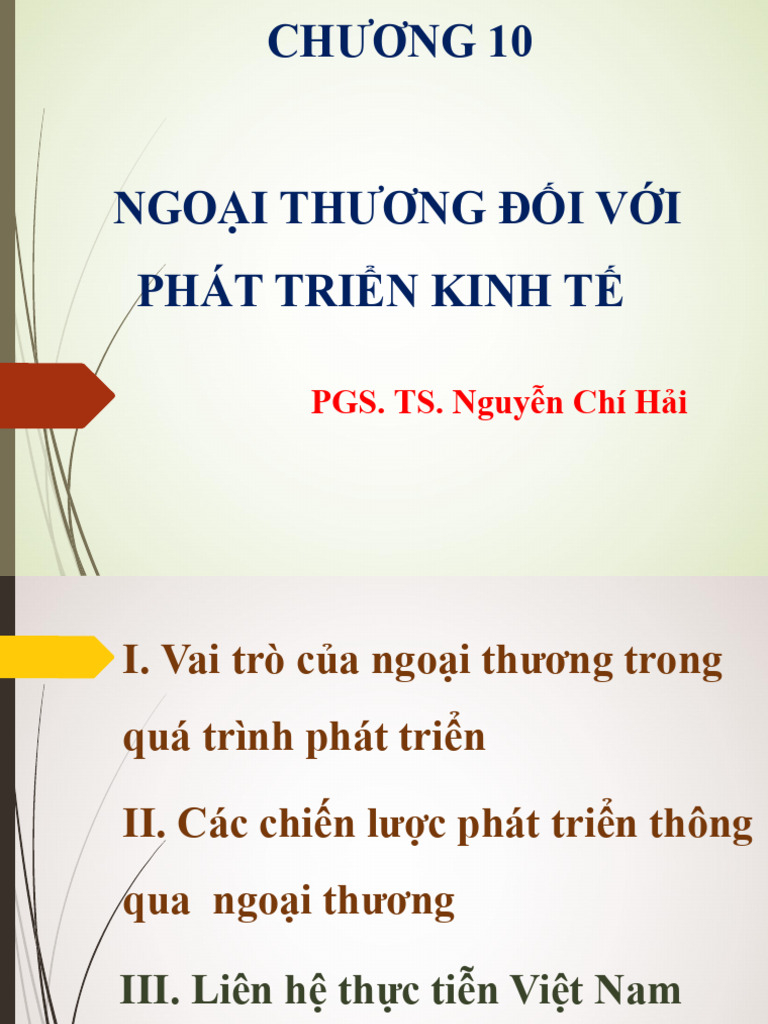 10 KTPT-Chương 10 (2024) | PDF