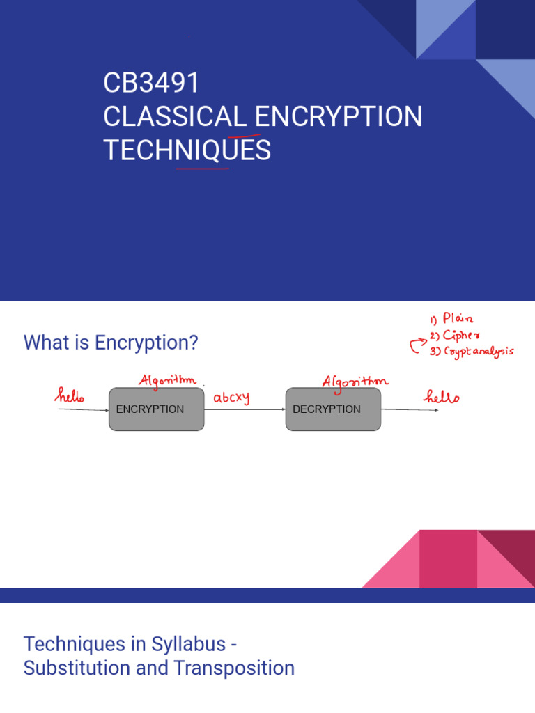 Unit 1 Part 2 | PDF | Cipher | Cryptanalysis Unit 1 Part 2 | PDF | Cipher | Cryptanalysis