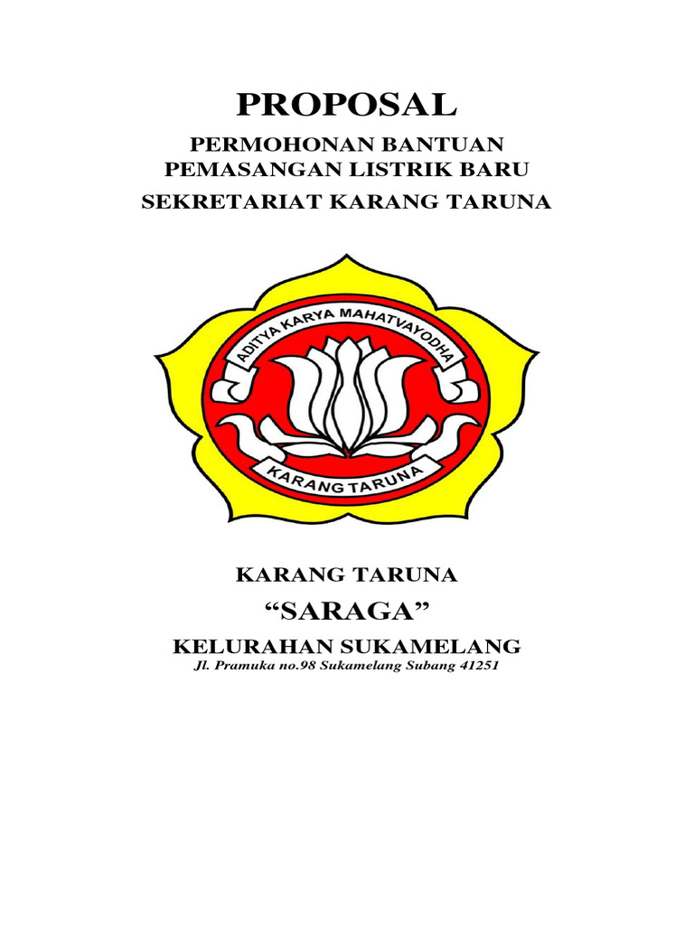 Proposal Listrik KWH Baru | PDF