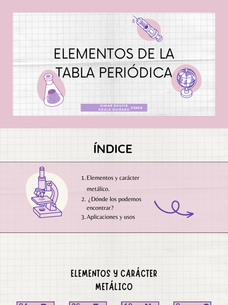 Elementos Químicos | PDF | Acero | Rieles