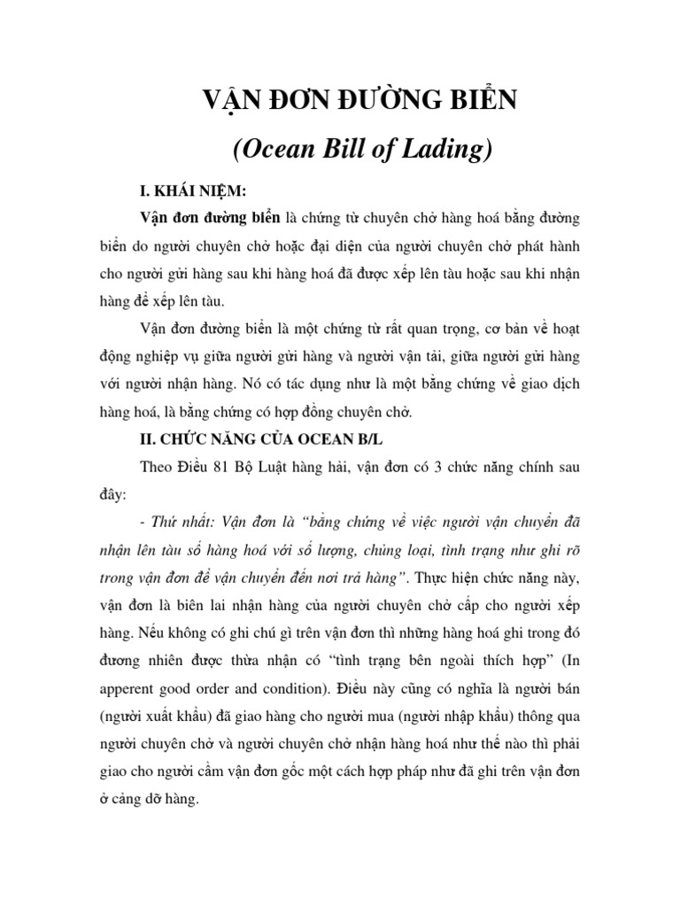 Van Don Duong Bien | PDF