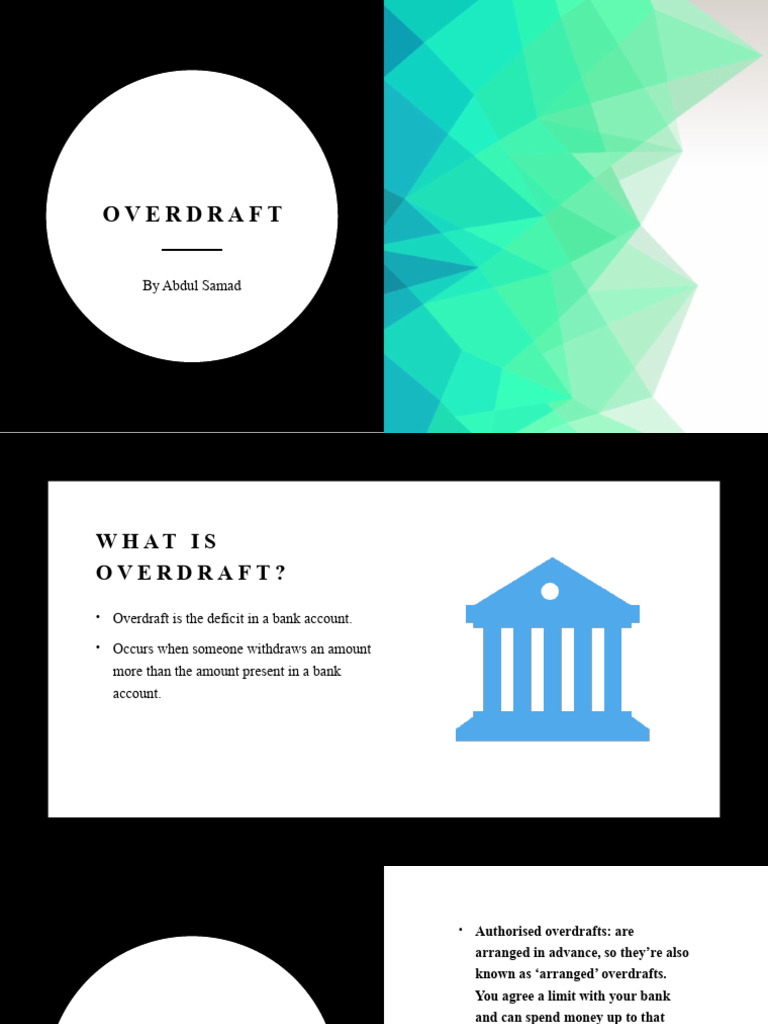 Overdraft | PDF | Overdraft | Banks