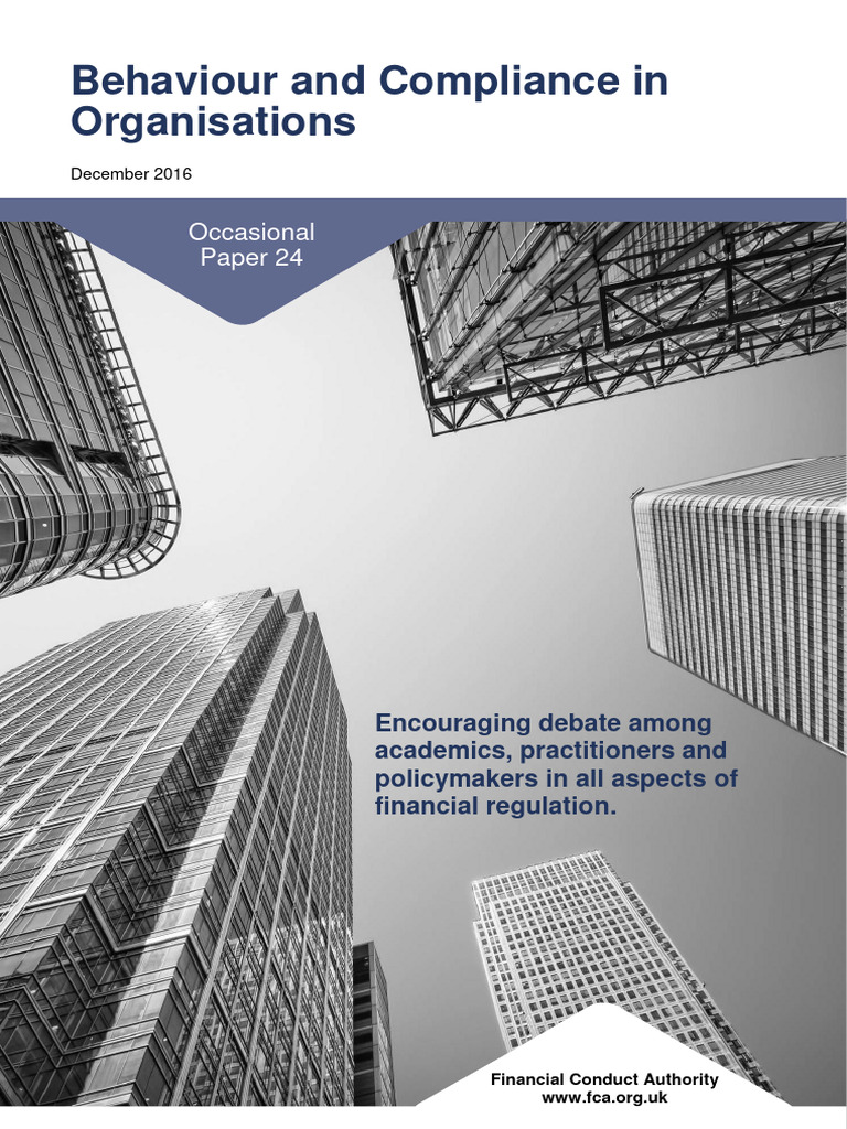 Behaviour and Compliance in Organisations | PDF | Incentive ...