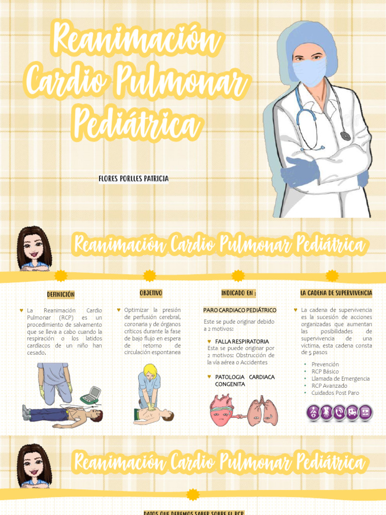 RCP Pediátrica: Guía Esencial | PDF | Reanimación cardiopulmonar ...