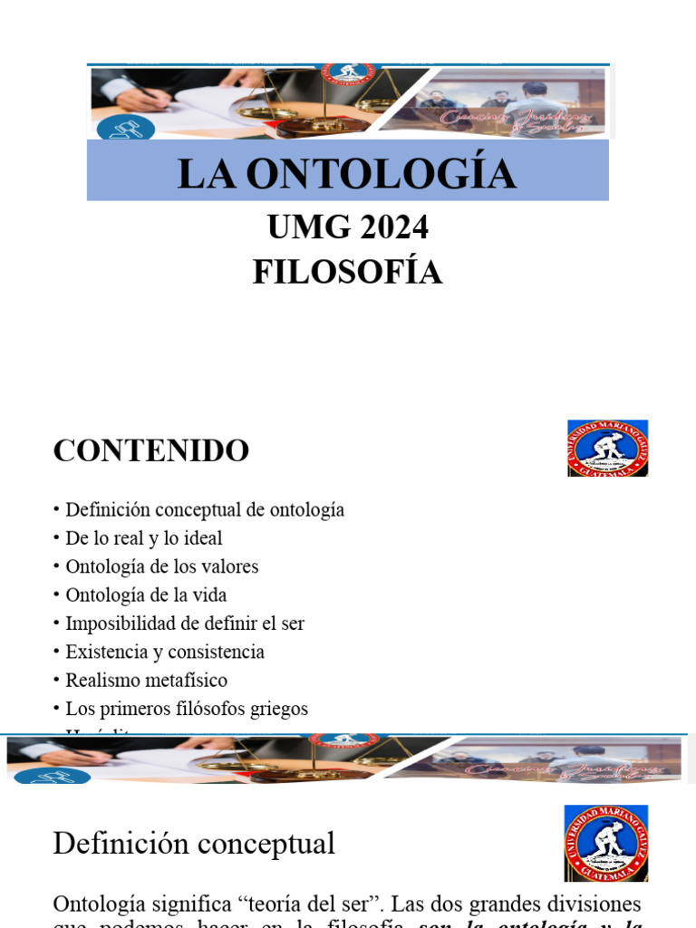 Ontología | PDF | Existencia | Ontología