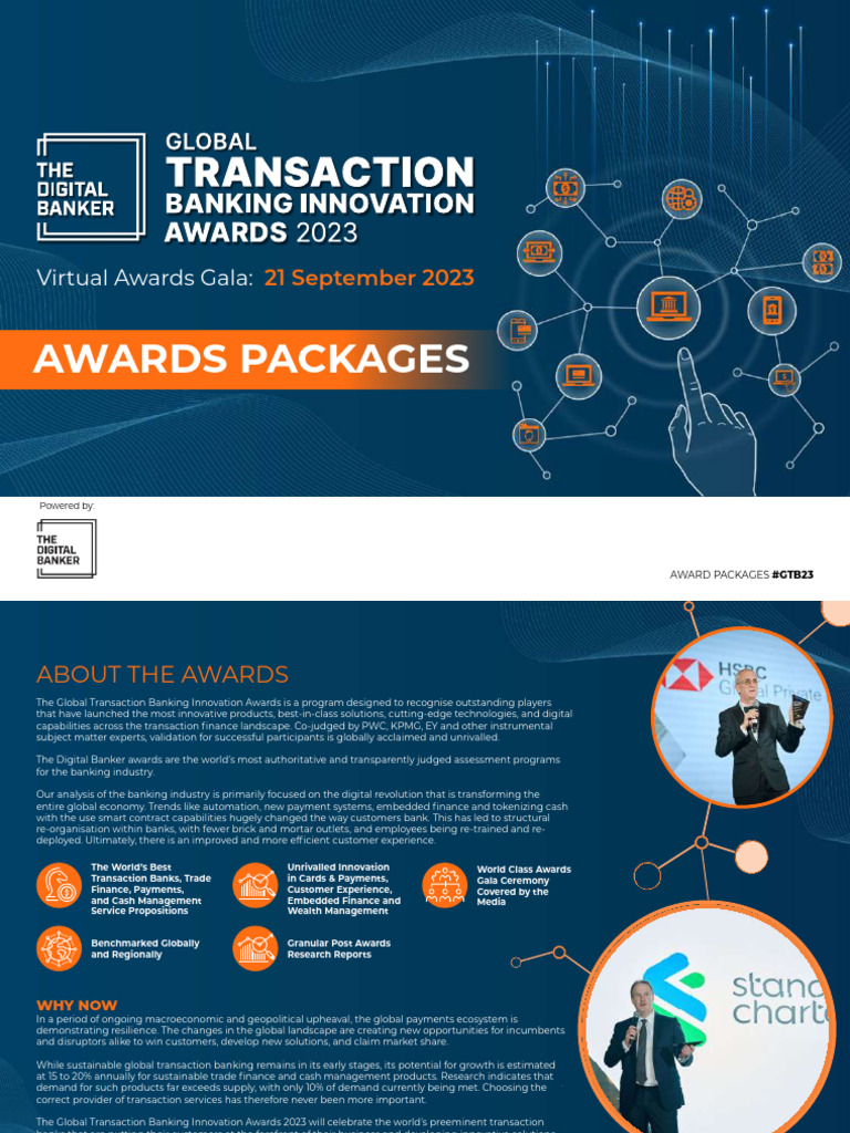 GTB23 Award Packages | PDF | Banks | Retail
