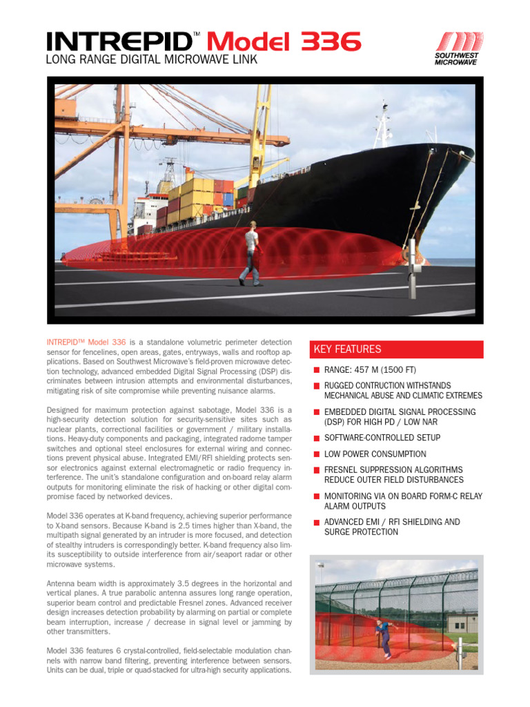Intrepid Model 336 Data Sheet en | PDF | Electromagnetic Interference ...