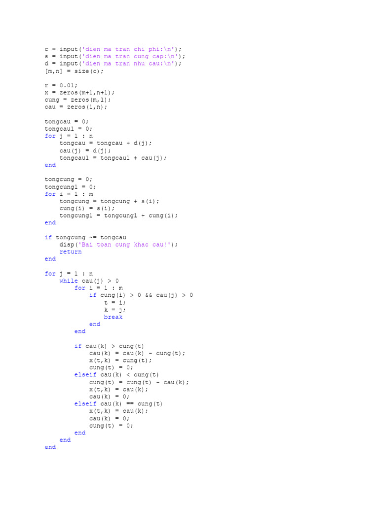 bài toán vận tải (hoàn chỉnh) | PDF | Languages Of China | Tone ...