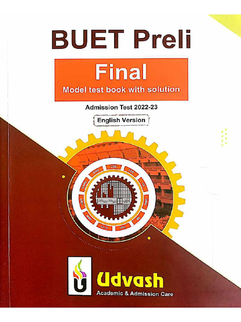 BUET Prili Final Model Book EV 2022-23 8u6Zs4P | PDF