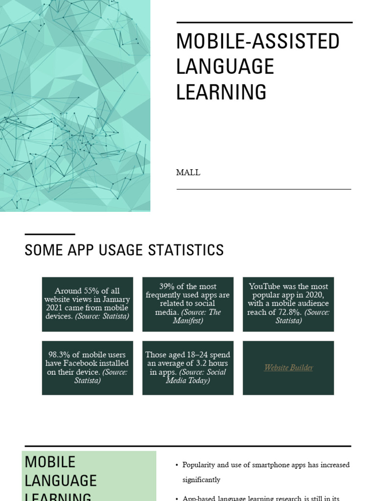 Mobile-Assisted Language Learning | PDF
