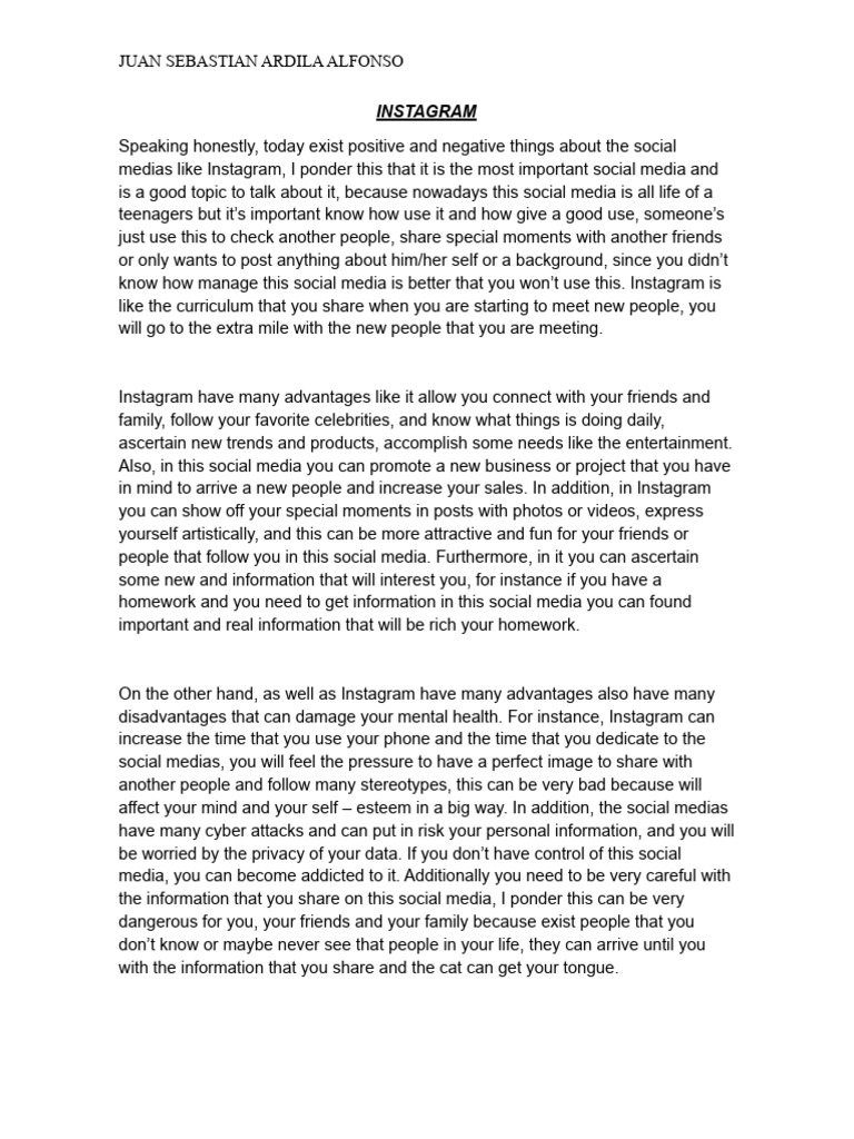 Instagram - Script | Download Free PDF | Social Media | Popular Culture ...