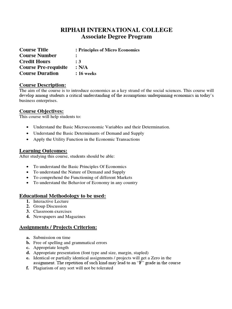 5.principles of Micro Economics | PDF | Monopoly | Perfect Competition