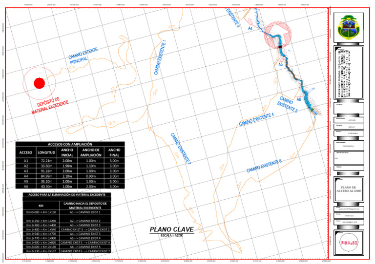Plano Clave - Acceso Dme-Pca02 (A2) | PDF