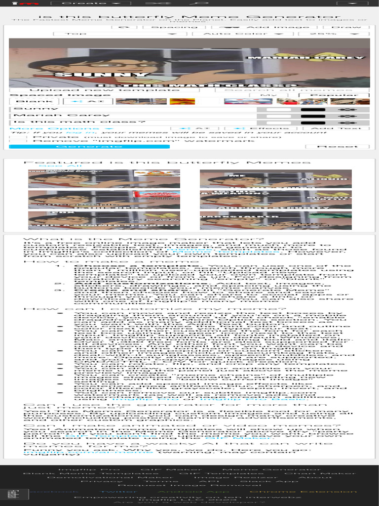 Is This Butterfly Meme Generator - Imgflip | PDF | Computing | Software