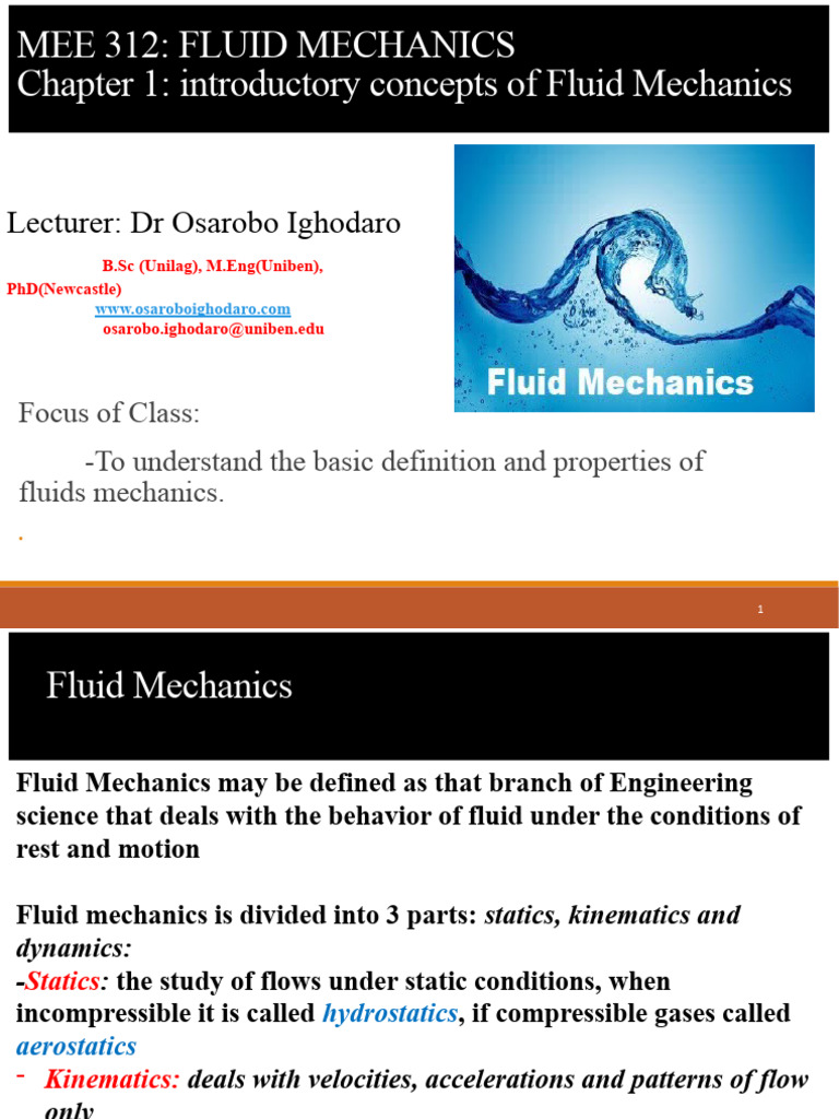 Biufluidmechanics 1 | PDF | Fluid Mechanics | Viscosity